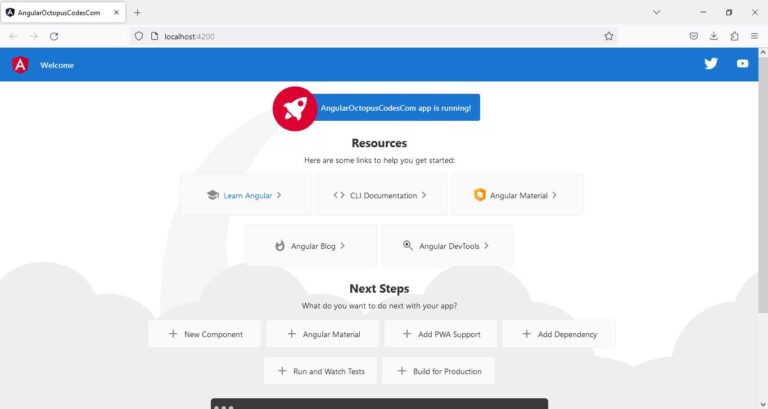 Install Angular on Windows - OctopusCodes
