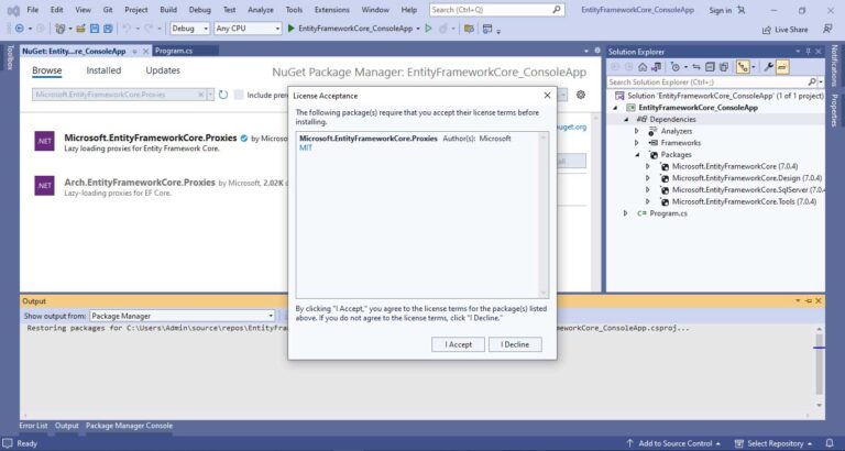 Install Nuget Packages - OctopusCodes