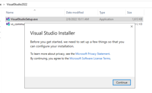 Install Visual Studio for Windows - OctopusCodes